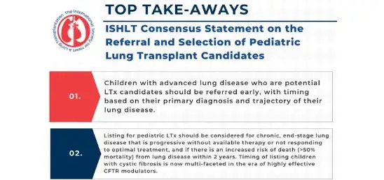 Pediatric Lung Transplant Consensus Statement Published - Research Horizons